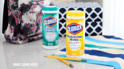 Clorox Wipes Teacher Gift Tag - Smart School House