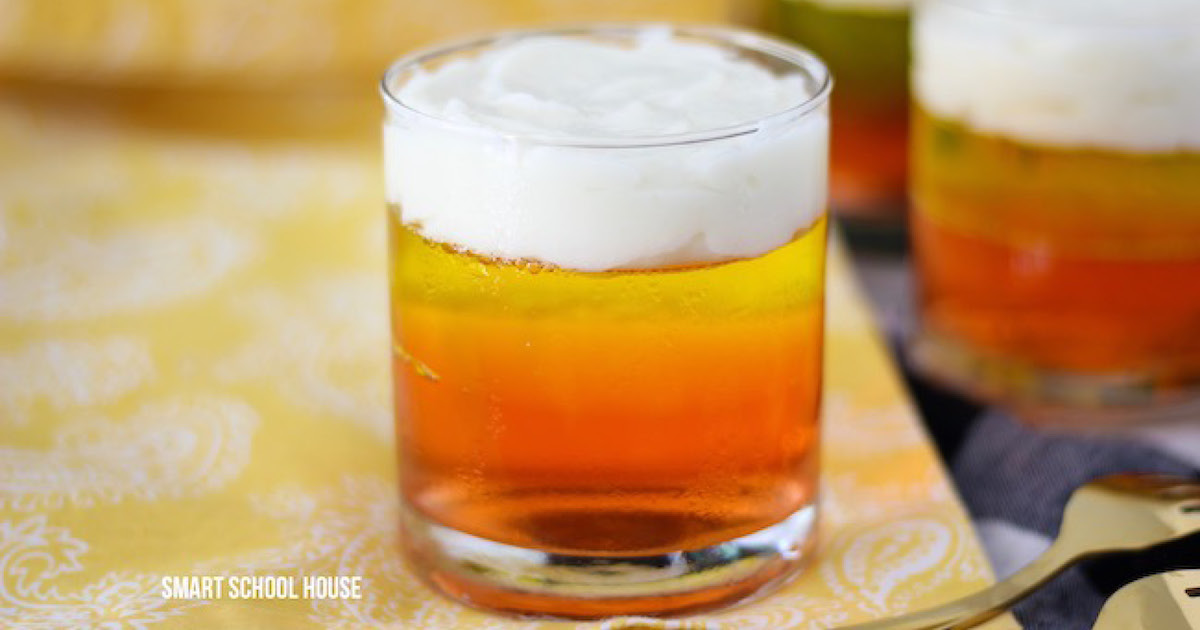 Candy Corn Jello Cups Smart School House