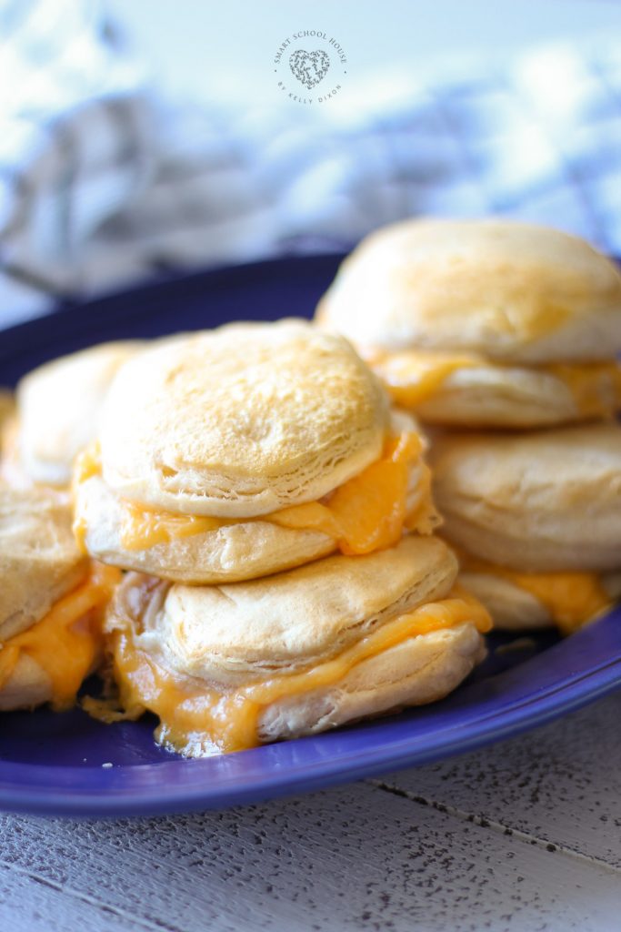 Turkey and Cheese Biscuits - Smart School House