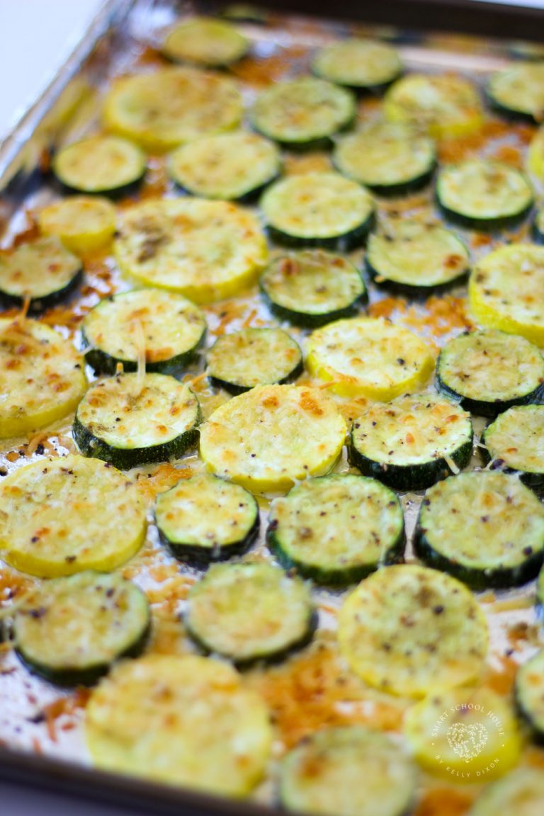 Baked Parmesan Zucchini Done in Only 13 Minutes!
