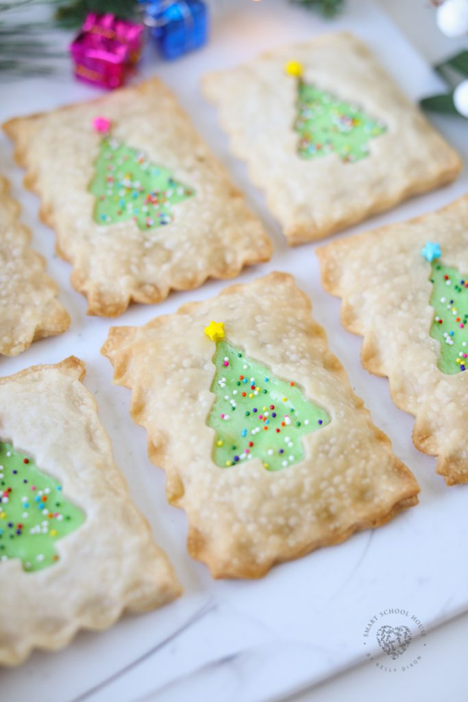 Christmas Tree Hand Pies - Filled with Cheesecake!