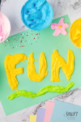 Homemade Puffy Paint Recipe