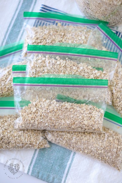 Homemade Instant Oatmeal Packets